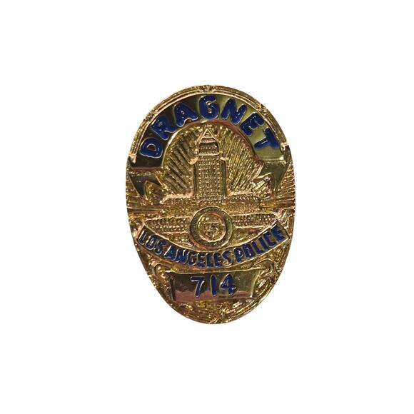 Other | Dragnet Movie Promo Los Angeles Police 714 Gold Tone Pin 1987 ...